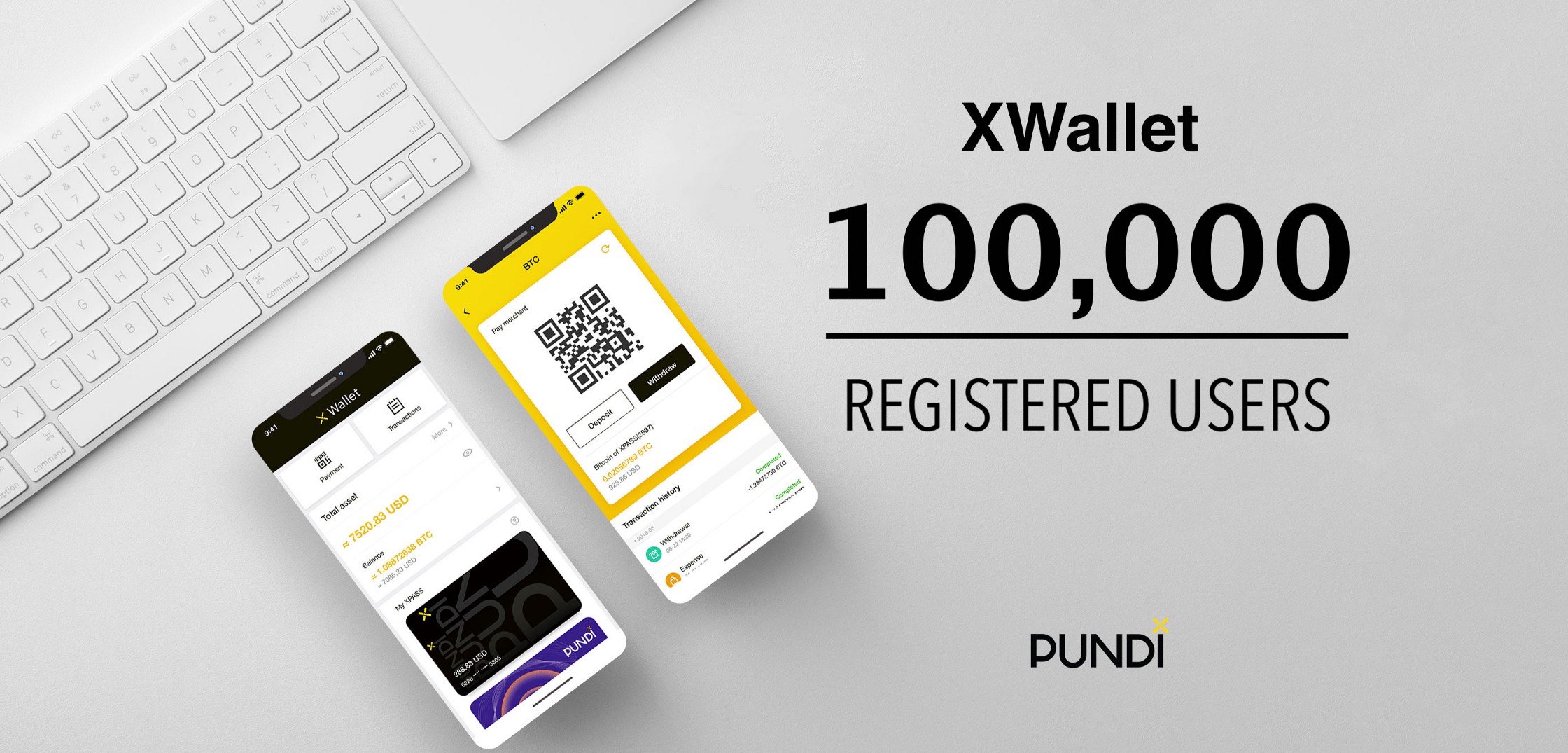 XWallet crosses 100,000 registered users mark